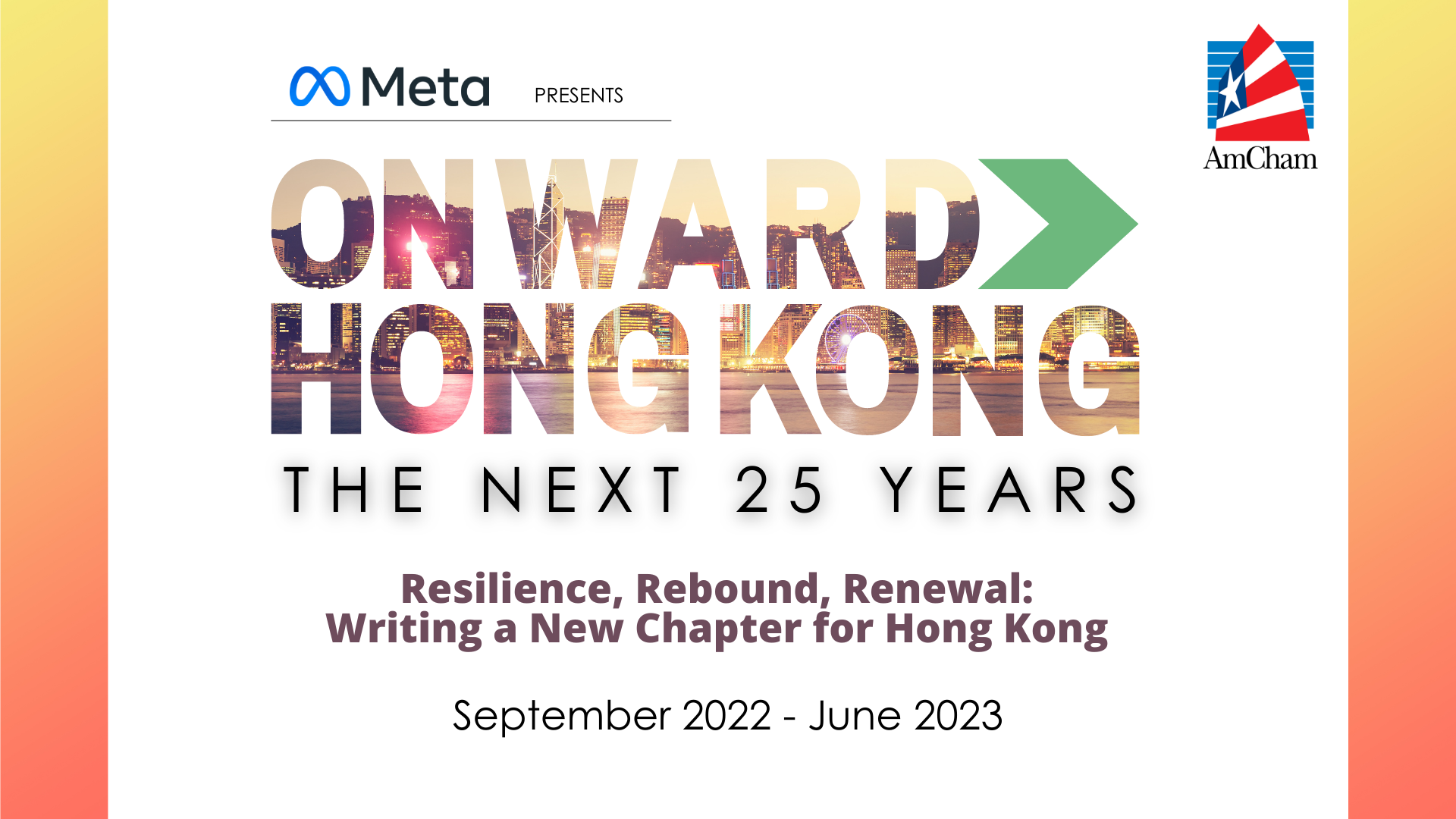 AmCham Launches Onward Hong Kong Series to Look at the Next 25 Years of ...